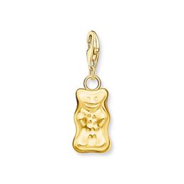 Thomas Sabo Damen Thomas Sabo Charm-Einh&auml;nger &raquo;Thomas Sabo x HARIBO: Charm&laquo; gold Einheitsgr&ouml;&szlig;e