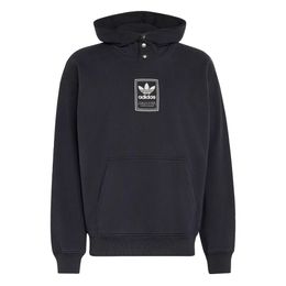 adidas originals Sweatshirt 'ELEVATED GFX' Herren Gr&ouml;&szlig;e L schwarz / wei&szlig;