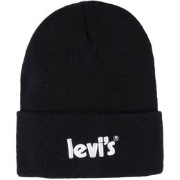 Levi's Kids Jungen Levi's Kids Beanie &raquo;LAN POSTER LOGO BEANIE&laquo; 1 Stk. UNISEX schwarz Einheitsgr&ouml;&szlig;e