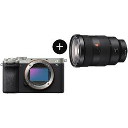 Sony Systemkamera &raquo;Set: SEL2470GM Objektiv + ILCE7CM2S&laquo; SEL2470GM, 33, 2 fach fach x opt. Zoom, Bluetooth WLAN, inkl. KI-Autofokus, 10 B/s Serienaufnahmen,