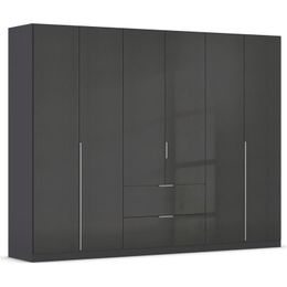 OTTO home Dreht&uuml;renschrank &raquo;Kleiderschrank Schrank Garderobe AGORDO mit Dekor- oder Hochglanzfront&laquo; in zwei Griff-Farben, Breite 271 cm, mit 