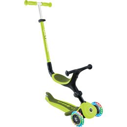 Globber Tretroller &raquo;GO-UP ACTIVE LIGHTS mit Leuchtrollen&laquo; Dreirad, Laufrad und Scooter gr&uuml;n Einheitsgr&ouml;&szlig;e Tretroller