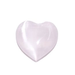 Firetti Edelstein &raquo;Schmuck Geschenk Herz&laquo; Selenit wei&szlig; Einheitsgr&ouml;&szlig;e