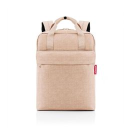 Reisenthel Damen Reisenthel Rucksack &raquo;Reisenthel allday backpack M&laquo; beige B/H/T: 30cm x 39cm x 13cm