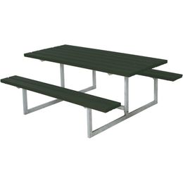 Plus Garten-Essgruppe &raquo;&raquo;Basic&laquo; Kombim&ouml;bel&laquo; 1 Stk. tlg. 177x160x73/45 cm gr&uuml;n B/H/T: 160cm x 73cm x 177cm