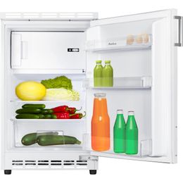 Amica Einbauk&uuml;hlschrank &raquo;UKSD 361 961&laquo; 81,5 cm hoch 49,5 cm breit Dekorf&auml;higer K&uuml;hlschrank mit klarer Sicht und leichter Pflege silber Dekorf&auml;hige Front f&uuml;r