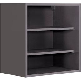 KOCHSTATION H&auml;ngeregal &raquo;KS-Mali&laquo; Breite 60 cm grau B/H/T: 60cm x 57cm x 34cm