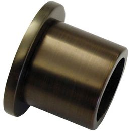 Gardinia Wandbefestigung &raquo;Nischentr&auml;ger f&uuml;r Gardinenstangen&laquo; Serie Einzelprogramm Chicago &Oslash; 20 mm braun L: 4cm