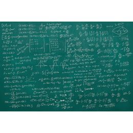 ARCHITECTS PAPER Fototapete &raquo;Formulary&laquo; Vlies, Wand, Schr&auml;ge gr&uuml;n Vlies B/L: 4m x 2,7m