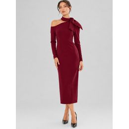 Madnezz House Kleid Damen Gr&ouml;&szlig;e 38 weinrot Sommerkleid