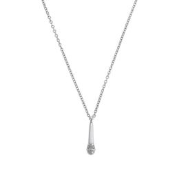 Amor Herren Kette mit Anh&auml;nger &raquo;Scorpions by , Mikrofon-Design&laquo; Silber 925 (Sterlingsilber), L: 50 B: 2mm