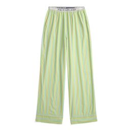 Polo Ralph Lauren Pajama Pants ' Shirting Stripes ' female size S Green / White