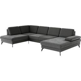 Sit & More sit&more Wohnlandschaft &raquo;Morris Jubi&laquo; wahlweise mit Armteilverstellung, Schlaffunktion & Bettkasten braun 95% Polyester 5% Polyamid B/H/T: 335cm x 