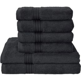 Dyckhoff Handtuch Set &raquo;Siena&laquo; Set in tollen Unifarben grau Obermaterial: 100% Baumwolle Einheitsgr&ouml;&szlig;e