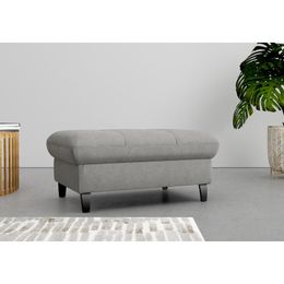 Sit & More sit&more Stauraumhocker &raquo;Maggiore&laquo; mit Stauraum grau 98% Polyester, 2% Polyamid B/H/T: 102cm x 48cm x 67cm, Soft clean,mit Stauraum,Fu&szlig;farbe: 