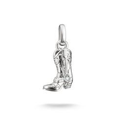 Thomas Sabo Damen Thomas Sabo Charm-Einh&auml;nger &raquo;Charm Cowboystiefel - Connect&laquo; mit Zirkonia (synth.) Einheitsgr&ouml;&szlig;e