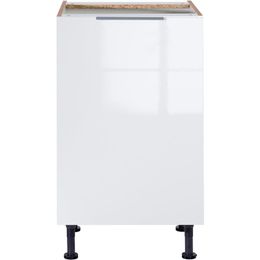 Optifit Unterschrank &raquo;Tara&laquo;, Breite 50 cm wei&szlig; wei&szlig;, B/H/T: 50cm x 87cm x 58,4cm, T&uuml;ren: 1 Stk.
