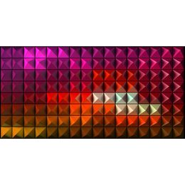 ARCHITECTS PAPER Fototapete &raquo;Colourfull 3D Blocks&laquo; Vlies, Wand, Schr&auml;ge bunt Vlies B/L: 5m x 2,5m