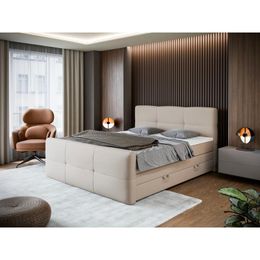 FORTE Boxspringbett &raquo;STAR erh&auml;ltlich in den Breiten 140cm, 160cm & 180cm, inkl. Bettkasten&laquo; inkl. Fu&szlig;teil, erh&auml;ltlich in verschiedenen Farben Der 