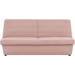 LOOKS by Wolfgang Joop 2-Sitzer &raquo;LOOKS VIII&laquo; Quersteppung, ohne Armlehnen, in zwei verschiedenen Gr&ouml;&szlig;en rosa 100% Polyester B/H/T: 185cm x 92cm x 