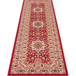 Hanse Home Teppich &raquo;Parun T&auml;briz&laquo; rechteckig 9 mm H&ouml;he Kurzflor, Orient, L&auml;ufer, Vintage, Esszimmer, Wohnzimmer, Flur rot Polypropylen (PP) B : 80cm 1