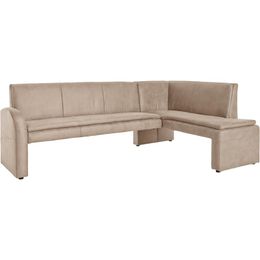 exxpo - sofa fashion Eckbank &raquo;Cortado, elegant und modern mit hohem Sitzkomfort&laquo; hohe Bodenfreiheit, sch&ouml;ne Detailverarbeitung, wahlweise Lederbezug 