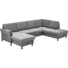 Die PlanBar Wohnlandschaft &raquo;ZE-EM18013 U-Form, Breite 305 cm&laquo; wahlweise mit Kopfst&uuml;tzen und Liegearmlehne 100% Polyester B/H/T: 305cm x 90cm x 200cm, 