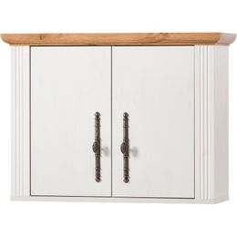 OTTO home H&auml;ngeschrank &raquo;KS-Westminster&laquo; im romantischen Landhausstil, Breite 96 cm, exclusiv by Otto wei&szlig; B/H/T: 96cm x 73cm x 33cm, T&uuml;ren: 2 Stk.