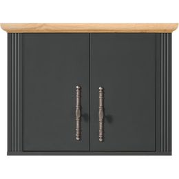 OTTO home H&auml;ngeschrank &raquo;KS-Westminster&laquo; im romantischen Landhausstil, Breite 96 cm, exclusiv by Otto grau B/H/T: 96cm x 73cm x 33cm, T&uuml;ren: 2 Stk.