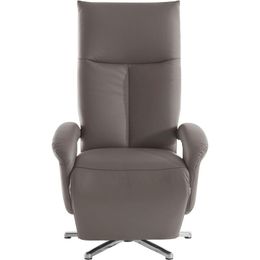 Sit & More sit&more TV-Sessel &raquo;Tycoon mit Kopfteilverstellung und 360&deg; Drehfunktion&laquo; wahlweise manuell oder elektrischer Funktion, auch mit Akku (kabellos) braun