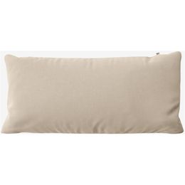 Kissenbezug &raquo;Renforc&eacute; Kissenbezug Baumwolle - Nat&uuml;rlich weiches Schlafgef&uuml;hl&laquo; Gr&ouml;&szlig;e 80x80, 40x80 und 70x90 cm; versteckter Rei&szlig;verschluss beige 