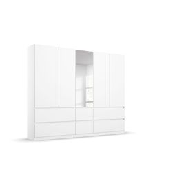 Rauch Dreht&uuml;renschrank &raquo;Madrid&laquo; mit oder ohne Beleuchtung wei&szlig; Holzwerkstoff B/H/T: 226cm x 210cm x 54cm, ohne Beleuchtung