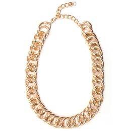 Firetti Damen Collier &raquo;zeitlos, klassisch, schlicht, auffallend&laquo; rosa Metall, L: 50