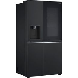 LG Side-by-Side G-Serie &raquo;GSGV81EPLL&laquo; 179 cm hoch 91,3 cm breit Total No Frost, LINEARCooling, Multi-Airflow, Integrierter Wassertank silber mit 