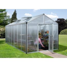 Vitavia Gew&auml;chshaus &raquo;Zeus 13800&laquo; silber B/H/T: 266cm x 547cm