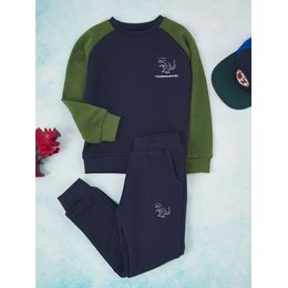 Trendyol Jogginganzug Jungen Gr&ouml;&szlig;e 134/140 oliv / petrol