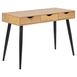 ACTONA GROUP Schreibtisch &raquo;Neptun&laquo; B&uuml;rotisch, Arbeitstisch, mit 3 Schubladen, Breite 110 cm beige B/H/T: 110cm x 77,1cm x 50cm, Tischplatte 