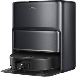Mova Saugroboter &raquo;mit Wischfunktion Z60 Ultra Roller Complete&laquo; Warmwasser-Wischsystem, Rollenmopp, &uuml;berwindet Hindernisse, 28.000 Pa Einheitsgr&ouml;&szlig;e