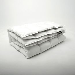 Dunlopillo G&auml;nsedaunenbettdecke &raquo; Supreme Deluxe, "NEUHEIT" in Gr&ouml;&szlig;e 135x220 & 155 220 cm&laquo; leicht F&uuml;llung 90% G&auml;nsedaunen & 10% Federn 1 Stk. tlg. Hergestellt in