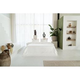 Kayori Wendebettw&auml;sche &raquo;Koko&laquo; 2 Stk. Atmungsaktiv & saugf&auml;hig wei&szlig; Lyocell, Obermaterial: 100% Baumwolle B/L: 135cm x 200cm, 1 Stk., 1 Stk., Lyocell, 