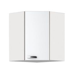 Optifit Eckh&auml;ngeschrank &raquo;Ole&laquo; wei&szlig; Holzwerkstoff B/H/T: 60cm x 70,4cm x 34,9cm, T&uuml;ren: 1 Stk.