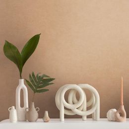 A.S. Cr&eacute;ation Vliestapete &raquo;French Affair einfarbige Tapete Unitapete minimalistisch Landhaus&laquo; matt glatt Vliestapete Uni f&uuml;r Schlafzimmer K&uuml;che Wohnzimmer Uni 