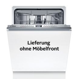 Bosch vollintegrierbarer Geschirrsp&uuml;ler XXL, Serie 4 &raquo;SBV4ECX28E&laquo; 14 Ma&szlig;gedecke Automatische T&uuml;r&ouml;ffnung f&uuml;r Effizienz, flexible K&ouml;rbe & Schubladen 