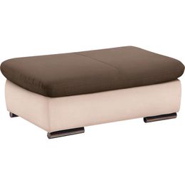 Sit & More sit&more Polsterhocker &raquo;Valantine, B: 101 cm&laquo; individuell zu kombinieren braun 100% Polyester B/H/T: 102cm x 43cm x 68cm, Luxus-Microfaser ALTARA 