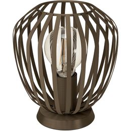Eglo Tischleuchte &raquo;ESPINAL Tischlampe - Stahl - E27 - 1X40W - IP20&laquo; E27 1 Stk. Nachttischlampe, Schreibtischleuchte, Leselampe, H22,5 x &Oslash;19,5 cm 1, &Oslash; 