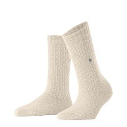 Burlington Herren Socken &raquo;Orkney&laquo; Einheitsgr&ouml;&szlig;e 36-41, w&auml;rmende Wollmischung, weiche Haptik beige 36-41
