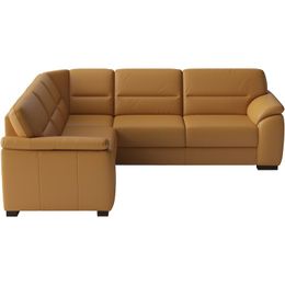 Sit & More sit&more Ecksofa &raquo;Montego Leder, L-Form, B: 255cm&laquo; wahlweise mit Schlaffunktion und Schubkasten braun B/H/T: 255cm x 88cm x 225cm, NaturLEDER , langer