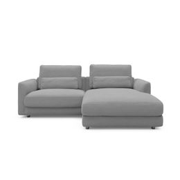 Ecksofa &raquo;Polsterecke, L-Form, Eckcouch, mit Federkern, inkl. Kissen&laquo; legerer Sitzkomfort zum Entspannen und Verweilen grau B/H/T: 225cm x 68cm x 171cm