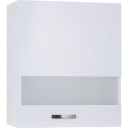 KOCHSTATION Glash&auml;ngeschrank &raquo;KS-Cara&laquo; Breite 60 cm wei&szlig; wei&szlig;, B/H/T: 60cm x 70,4cm x 34,9cm, T&uuml;ren: 1 Stk.
