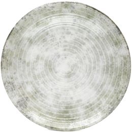 Van Well Brotteller &raquo;Korfu, Teller 17 cm, 6 St&uuml;ck&laquo; Teller Set, mit Digitaldruck, sp&uuml;lmaschinen- und mikrowellengeeignet grau Porzellan 17cm